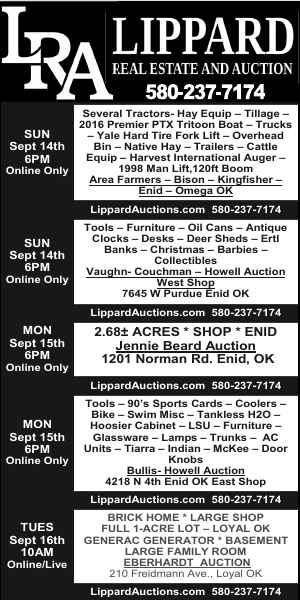 The Penny News Classifieds: Auctions - Lippard Public Auction Calendar ...